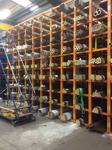 Rack à cassettes barres - Eurostorage | Stockage tôles et profilés